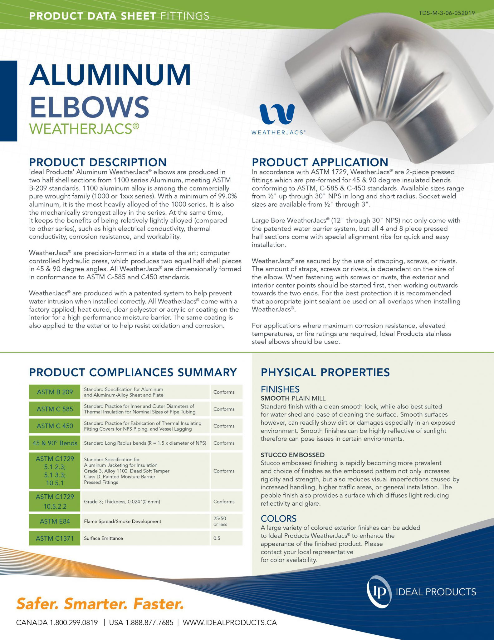 Technical Data Sheets - Ideal Products