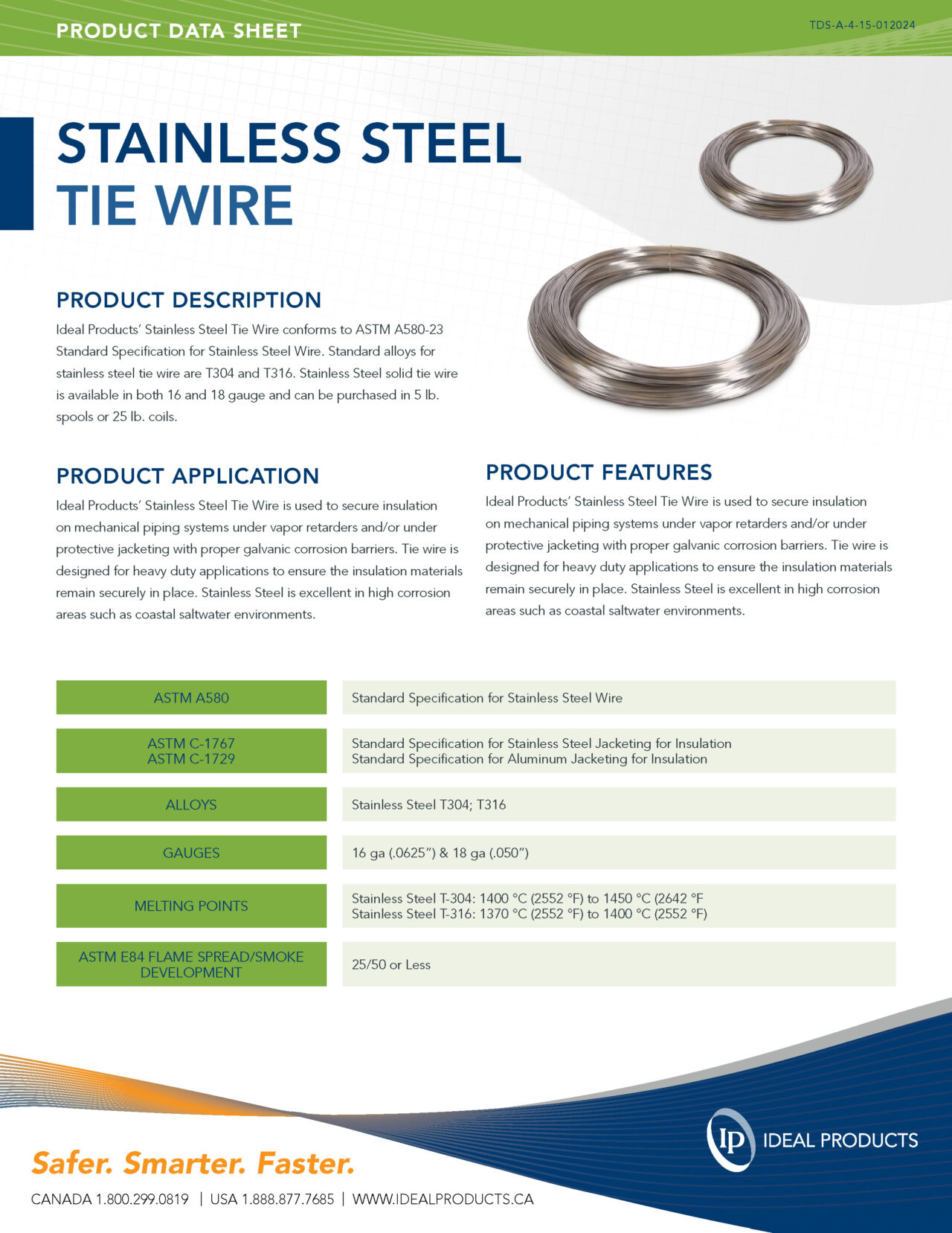 Technical Data Sheets|Ideal Products